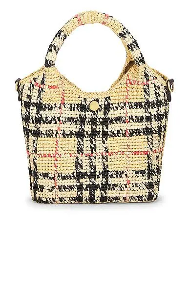 Burberry Mini Margate Tote Bag - Sand