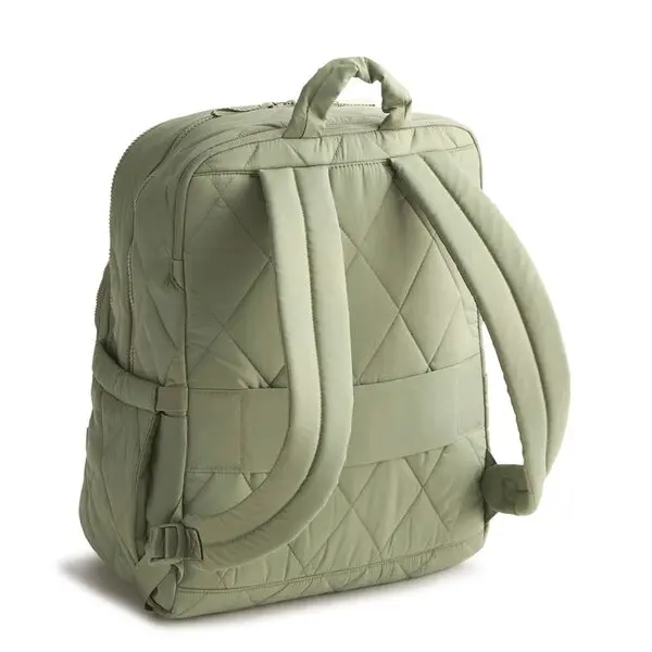 VERA BRADLEY Large Bancroft Backpack In Deep Lichen