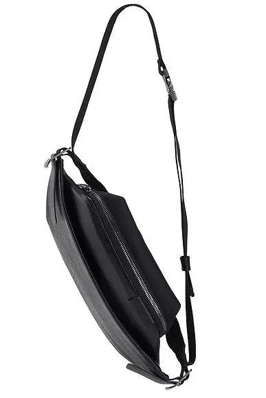 COTE & CIEL Isarau Leather Cross Body Bag - Agate Black