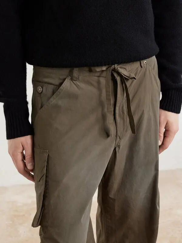 424 Straight-leg Cotton-poplin Cargo Shorts
