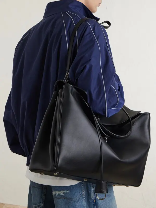 Balenciaga Rodeo Leather Tote Bag