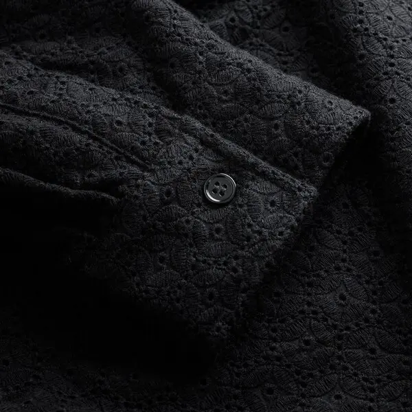 DUKE + DEXTER Crochet Shirt