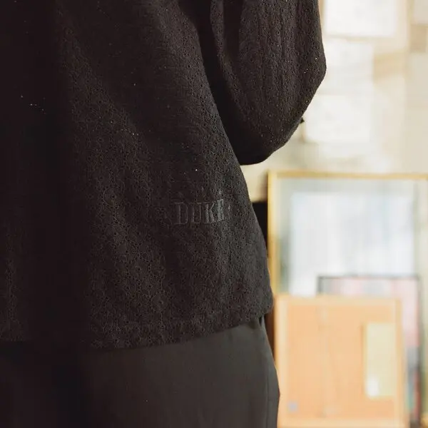 DUKE + DEXTER Crochet Shirt