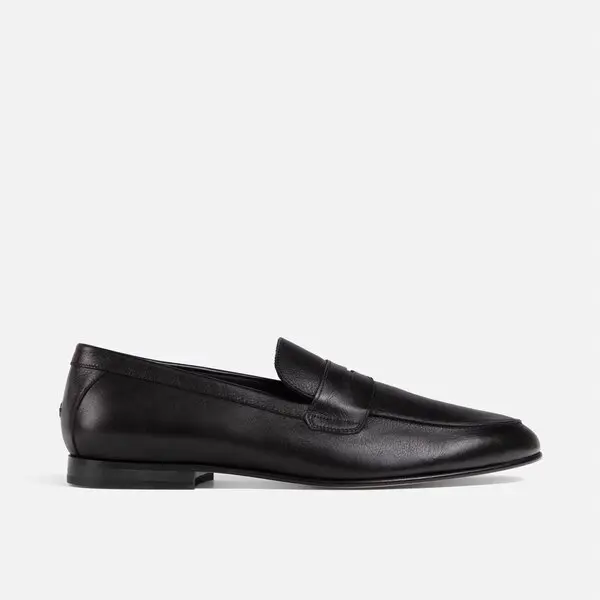 DUKE + DEXTER Caine Penny Loafer - Black