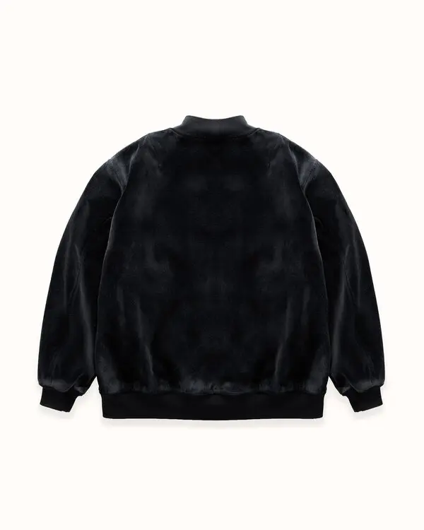 DUKE + DEXTER Pd Lucky 7 Sunfade Velvet Souvenir Bomber Jacket