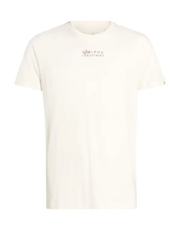 Alpha Industries T-shirt Size Organic Cotton - White
