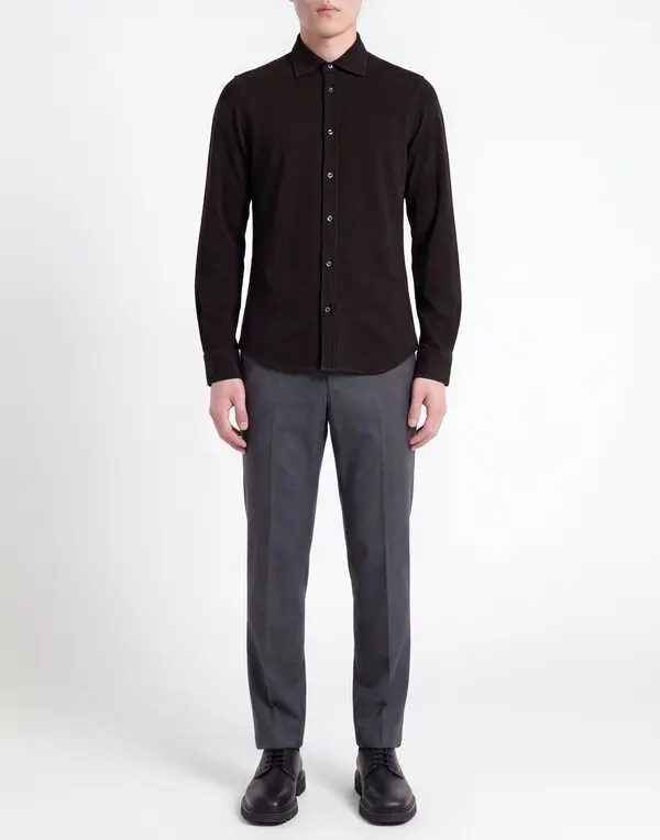 CIRCOLO 1901 Shirt Size Cotton, Elastane - Charcoal