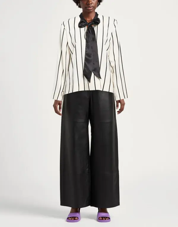 8PM Viscose And Polyester Blend Blouse With Bow Detail
