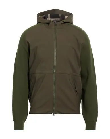Herno Jacket Military Size Cotton, Polyamide, Polyester, Elastane - Green
