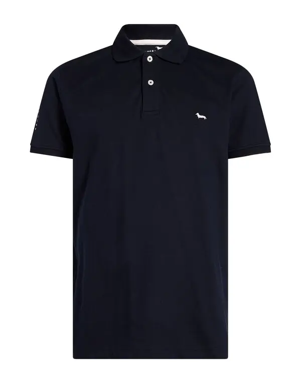HARMONT & BLAINE Polo Shirt Midnight Size Cotton, Elastane