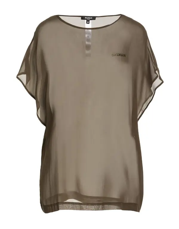 Balmain Silk Georgette Top