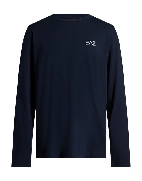 EA7 T-shirt Midnight Size Cotton, Elastane