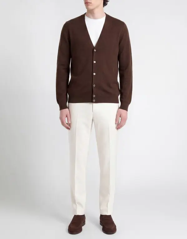 GRAN SASSO Cardigan In Virgin Wool, Viscose, And Cashmere