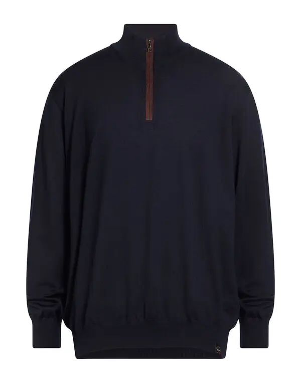 Paul & Shark Sweater Midnight Size Virgin Wool - Blue