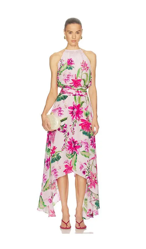 Rococo Sand Hanky Hem Maxi Dress