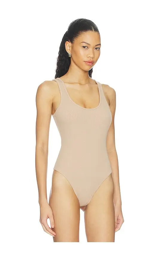 L'Agence Nica Scoop Neck Tank Bodysuit