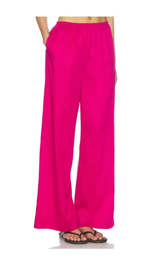 LESET Yoko Pocket Pant In Pink