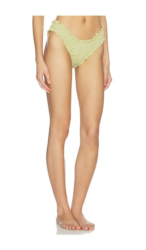 JUILLET Chloe Bikini Bottom In Green