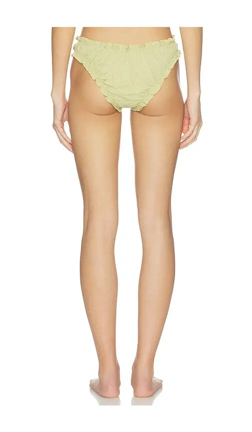 JUILLET Chloe Bikini Bottom In Green
