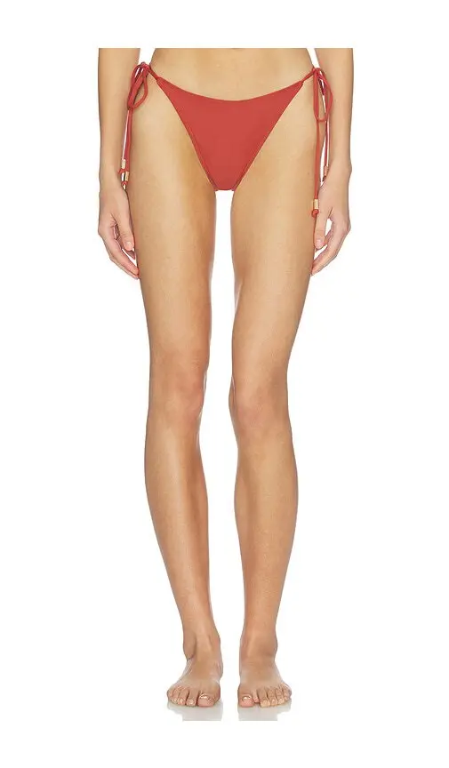 JUILLET Nat Bikini Bottom In Orange