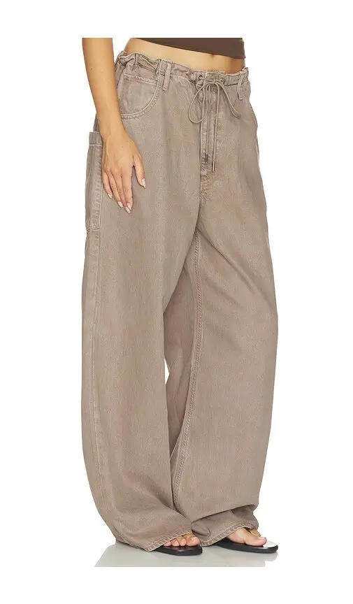 AGOLDE Shaw Jean In Brown