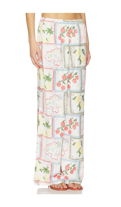 MORE TO COME Kialana Relaxed Pant In White