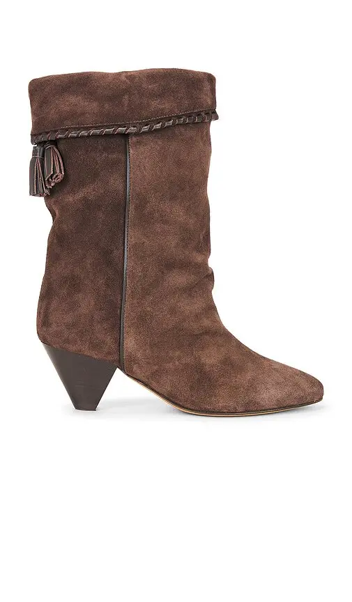 Isabel Marant Étoile Dalby Boots In Brown