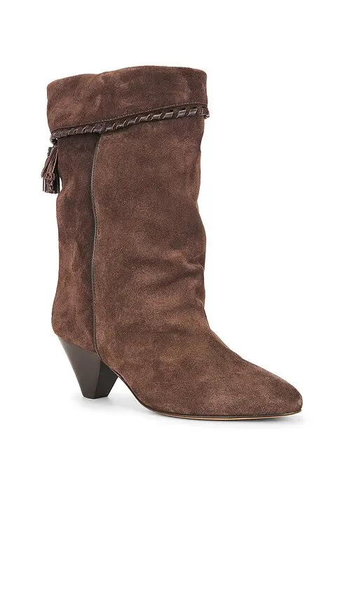 Isabel Marant Étoile Dalby Boots In Brown