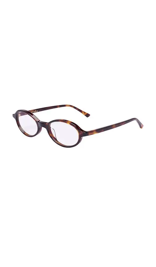 SHEVOKE Oval Tortoiseshell Eyeglasses - Tortoise
