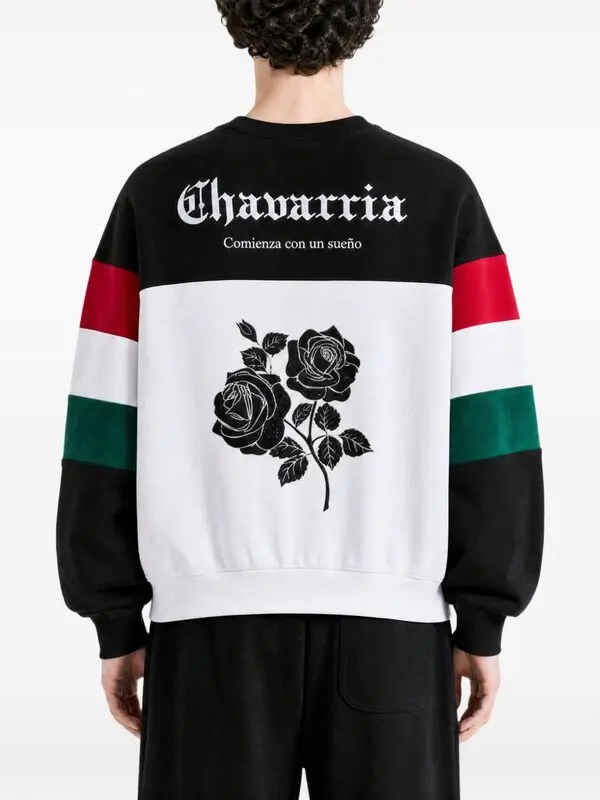ADIDAS BY WILLY CHAVARRIA Printed Cotton Sweatshirt