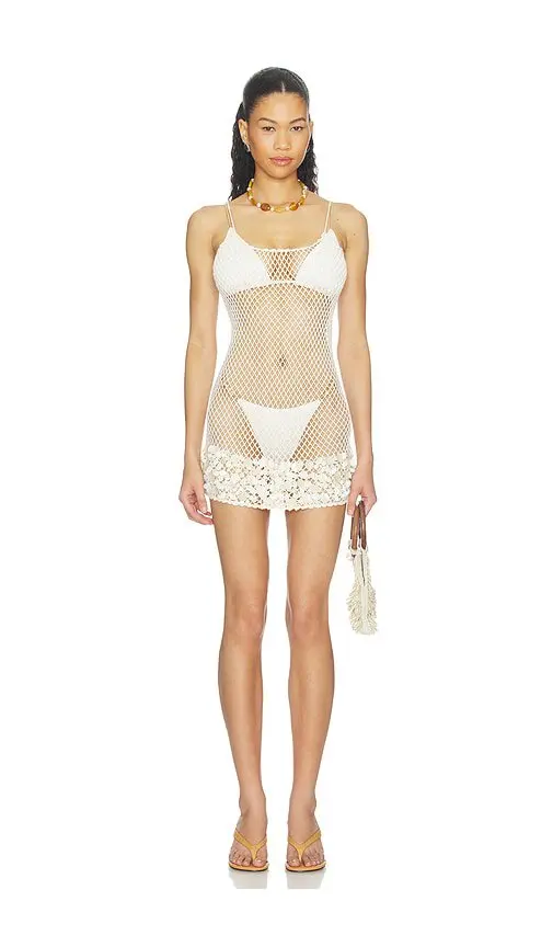 Tularosa Elani Mini Dress - Beige