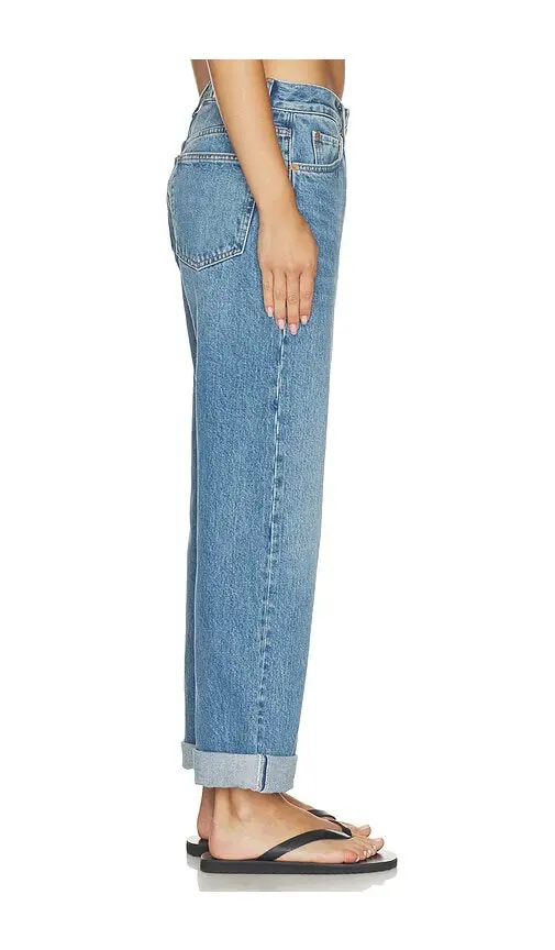 RE/DONE Beau Jean Boyfriend Jeans - Blue