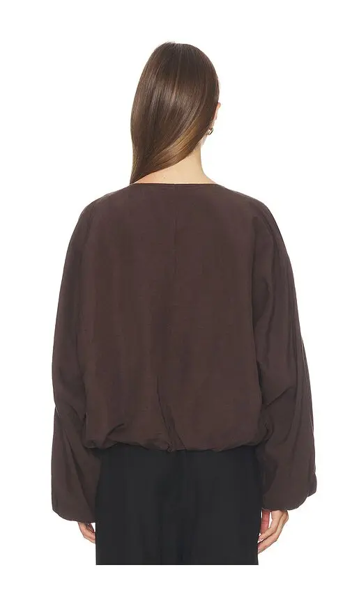 Sanctuary Linen Bubble Jacket