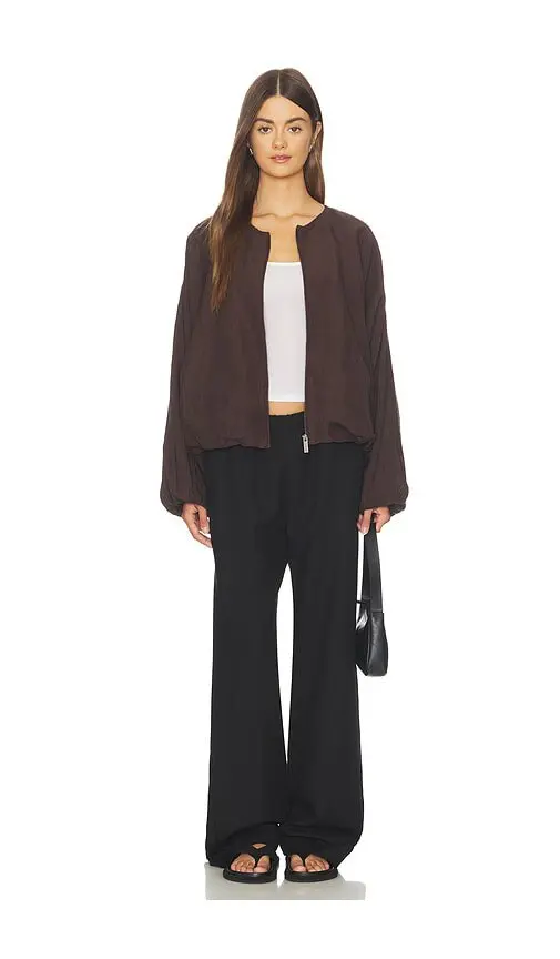 Sanctuary Linen Bubble Jacket