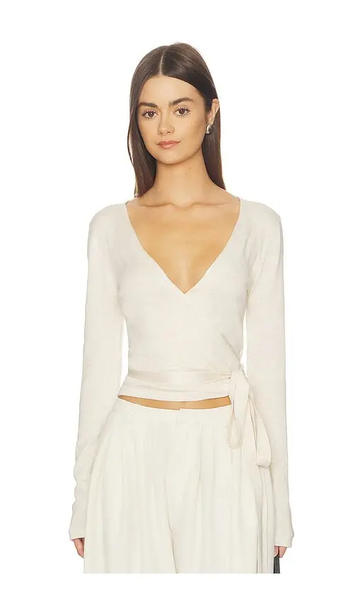 SNDYS. Nikola Wrap Top