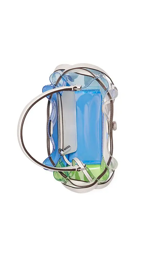 Tory Burch Romy Color-block Clear Bucket Bag - Multi
