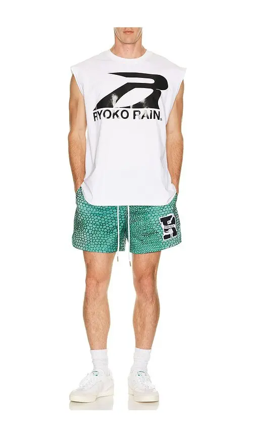 RYOKO RAIN Forever Inspired" Printed Shorts