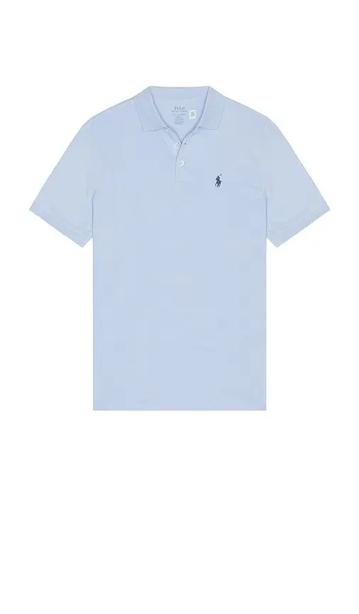 Polo Ralph Lauren Short Sleeve Stretch Mesh Polo In . Also - Blue