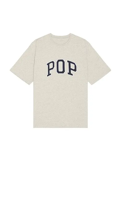 POP TRADING COMPANY Arch Tee In . Also - Grey