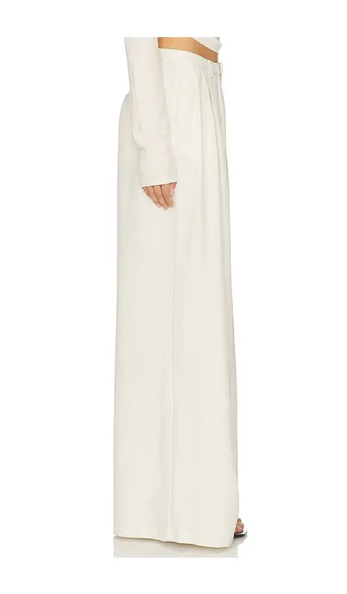 SNDYS. Evelina Wide Leg Pant - Ivory