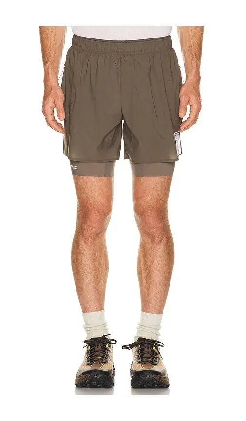 Satisfy Rippy Cordura 5 Shorts - Green