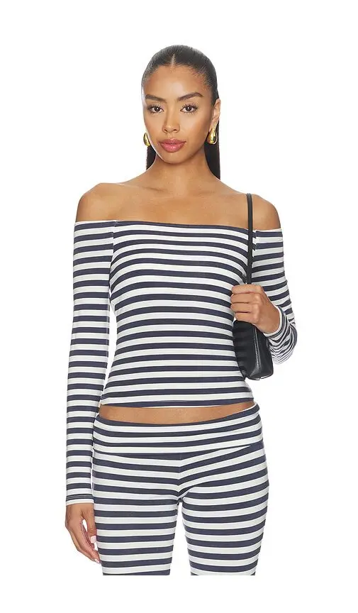 Caroline Constas Off The Shoulder Knit Top