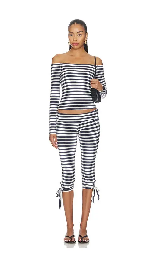 Caroline Constas Off The Shoulder Knit Top