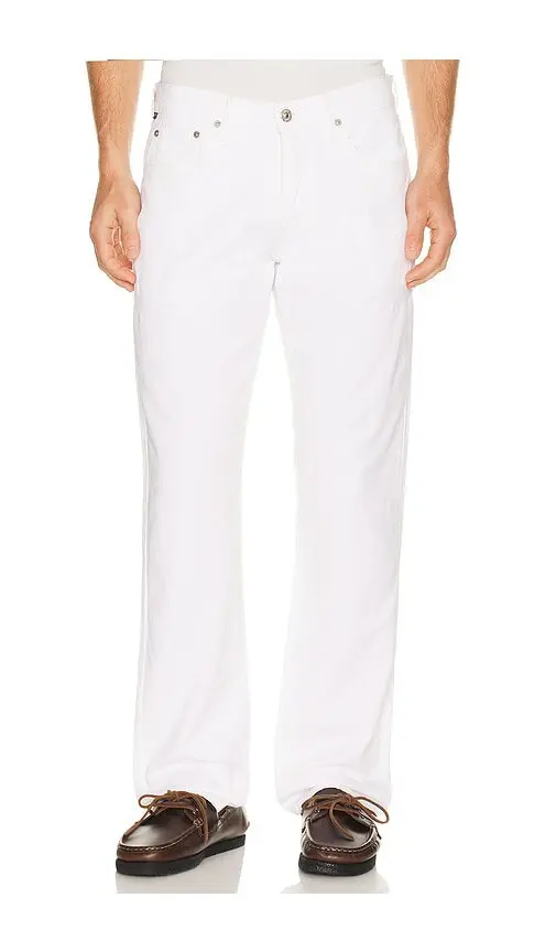 Citizens Of Humanity Elijah Stretch Linen Jeans - White
