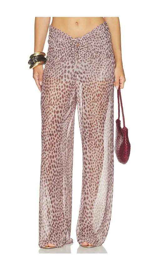 VIX PAULA HERMANNY Pareo Pants - Brown