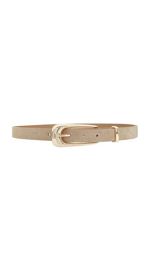 Ettika Large Signature Buckle Belt - Tan