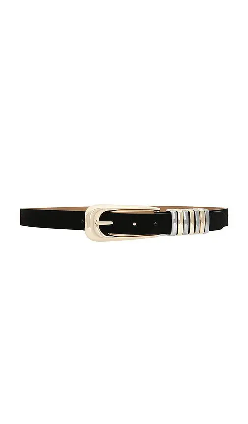 Ettika Metal Core Belt - Black