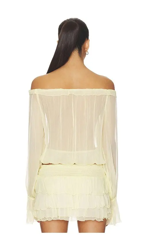 INDAH Amaya Off-shoulder Blouse