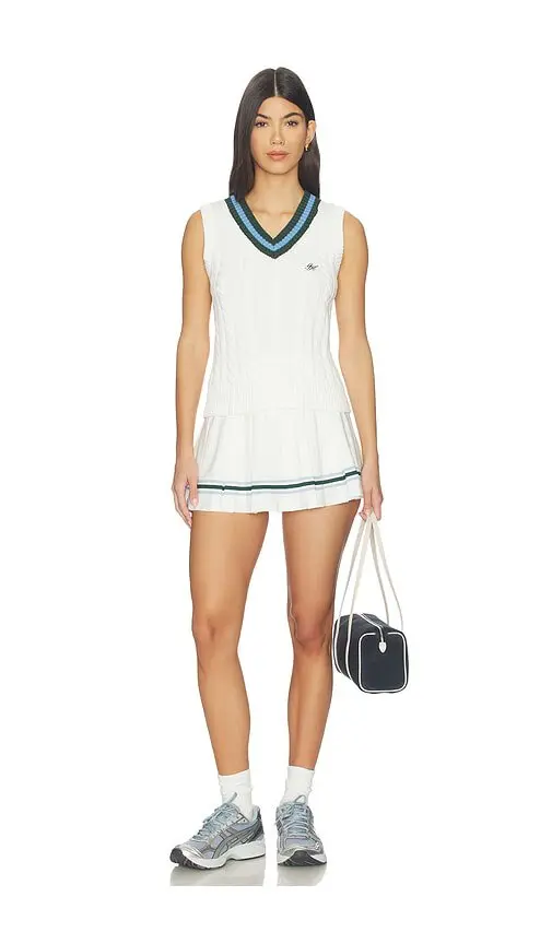 GOLD HINGE Cable Knit Sweater Vest
