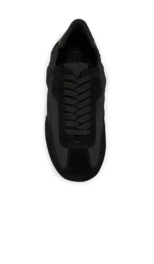 Simkhai Georgie Elasticized Nylon Sneaker - Black